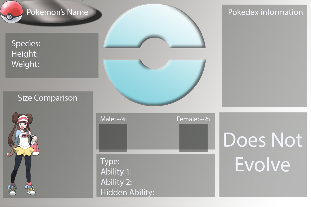 Fakemon Template by theAstralChaser on DeviantArt