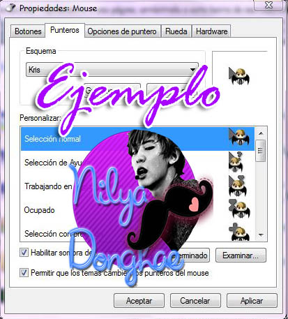 Cursor-Kris-EXO by NilyaDonghae on DeviantArt