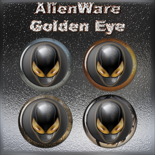 AlienWare Golden Eye by klen70 on DeviantArt