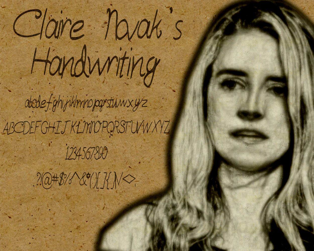 Claire's Handwriting by TheGeminiSage on DeviantArt