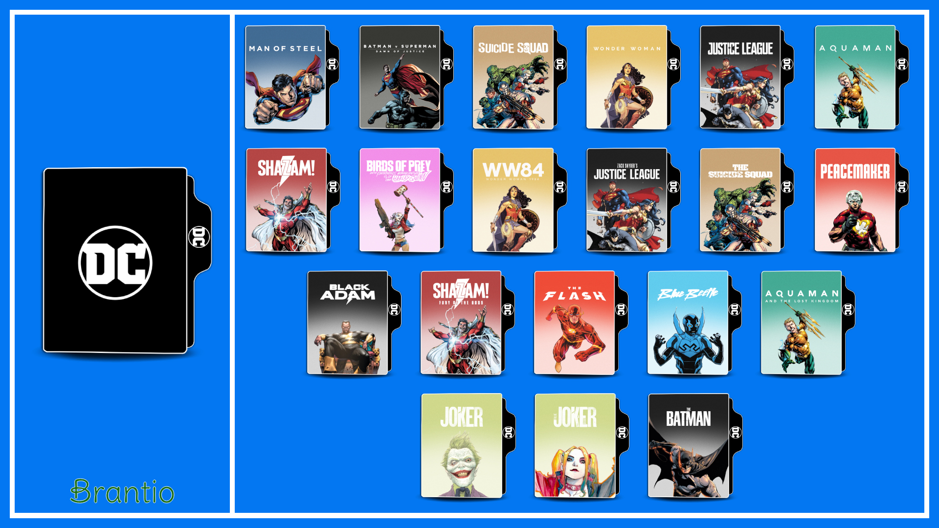 DCU (DCEU, Joker, Batman) - Folder Icons by westerlo4 on DeviantArt