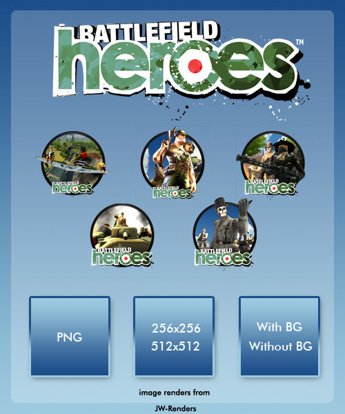 Battlefield Heroes Dock Icons by vika09 on DeviantArt