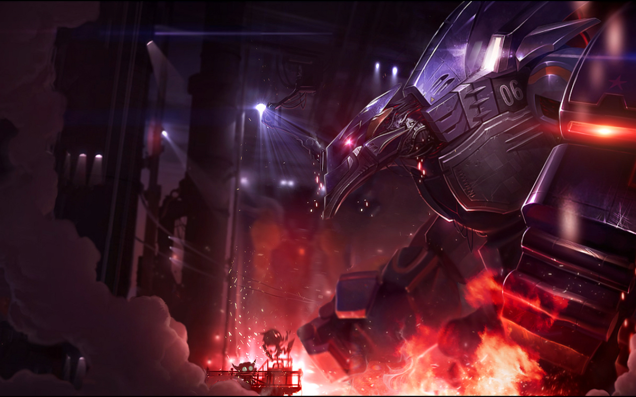 Mecha Malphite Splash Art