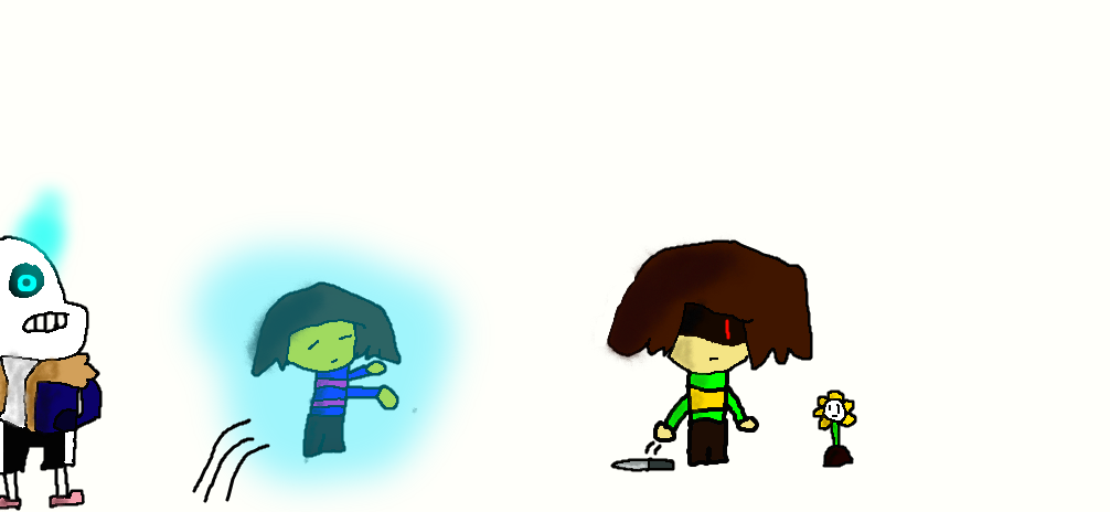 SANS WHY!!!!!!!!!! by floweyfan123 on DeviantArt