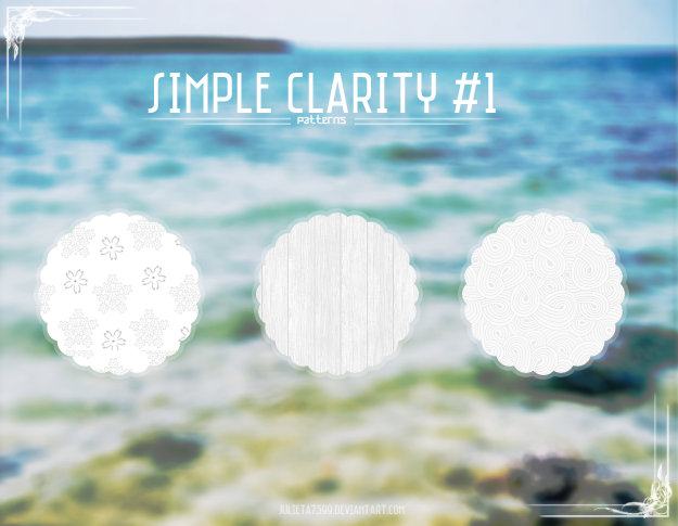Simple Clarity #1 {Patterns} by Julieta7599 on DeviantArt
