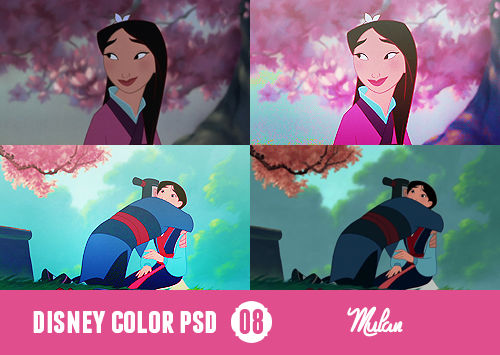 Disney Color PSD 08 - Mulan by Roxy-chan91 on DeviantArt