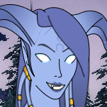 Aloya enjoys her meal by Redfrog563 on DeviantArt