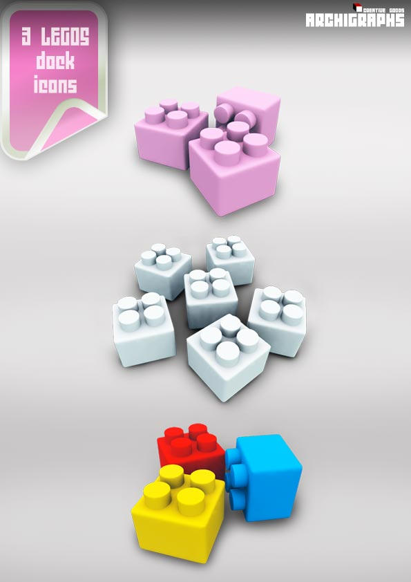 Archigraphs Lego Dock Icons by Cyberella74 on DeviantArt