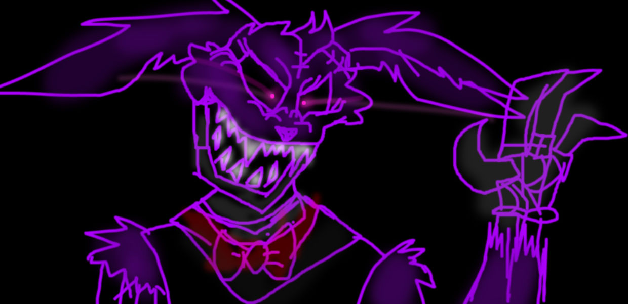 Nightmare Bonnie (my version) by Royal-Kat-Girl on DeviantArt