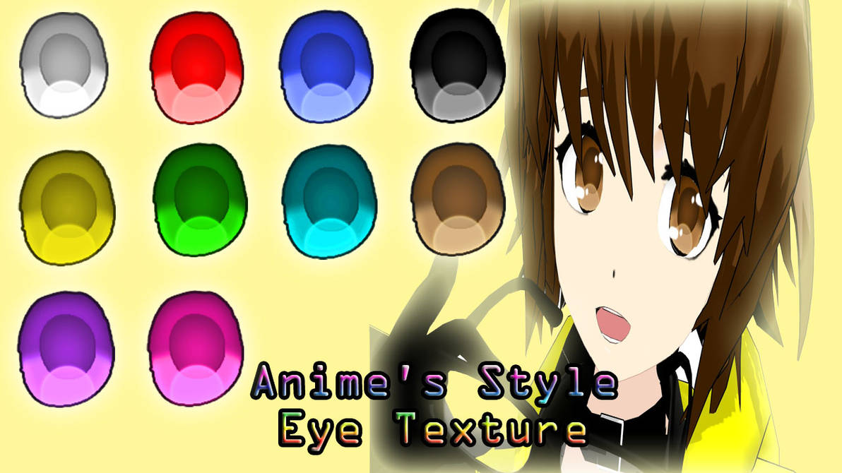 Anime's Style Eye Texture DL by mikukuregel on DeviantArt