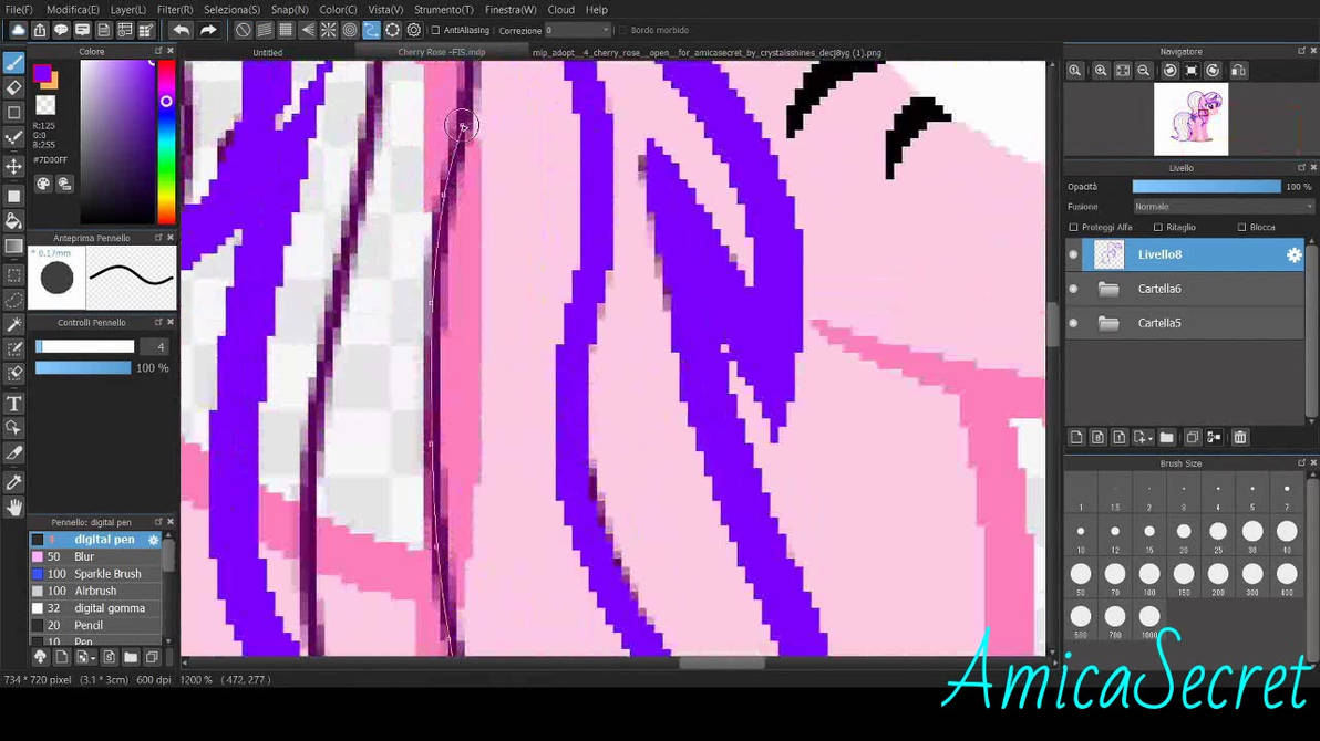 Speedpaint: Cherry Rose - FIS by AmicaSecret-YT on DeviantArt