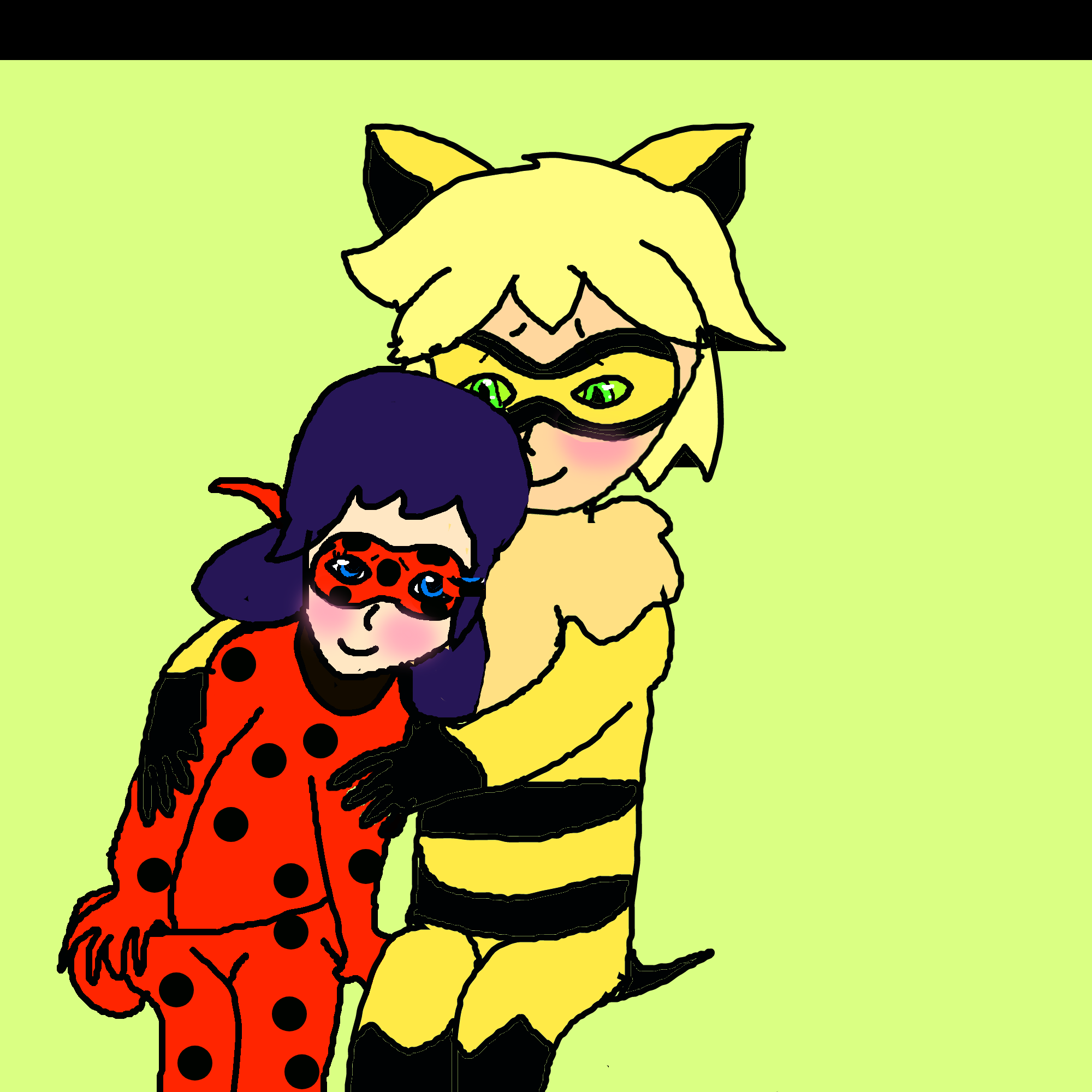 bumblebee and ladybug by hater4u on DeviantArt
