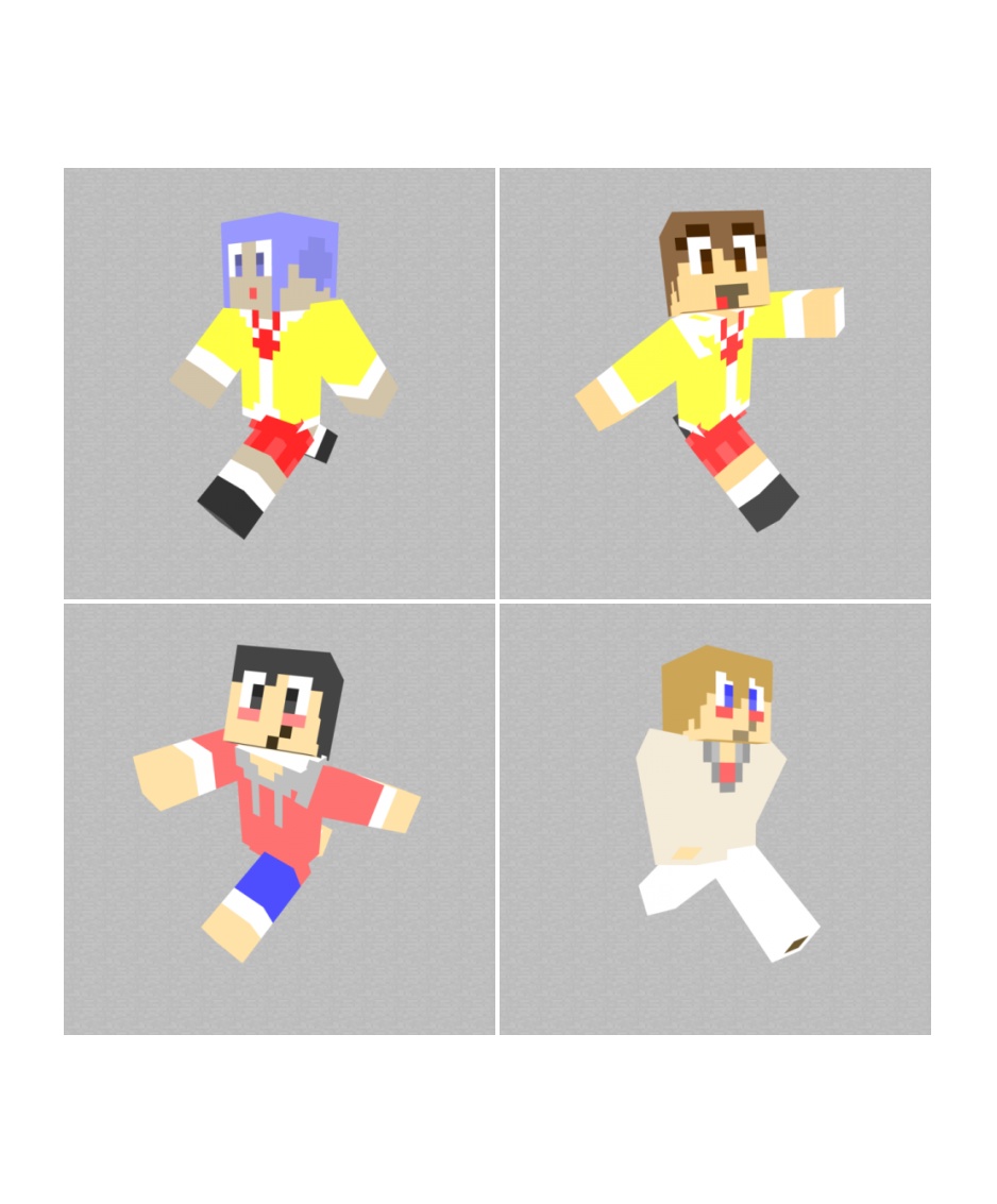 Nichijou Skin Pack I by Sonictails10 on DeviantArt