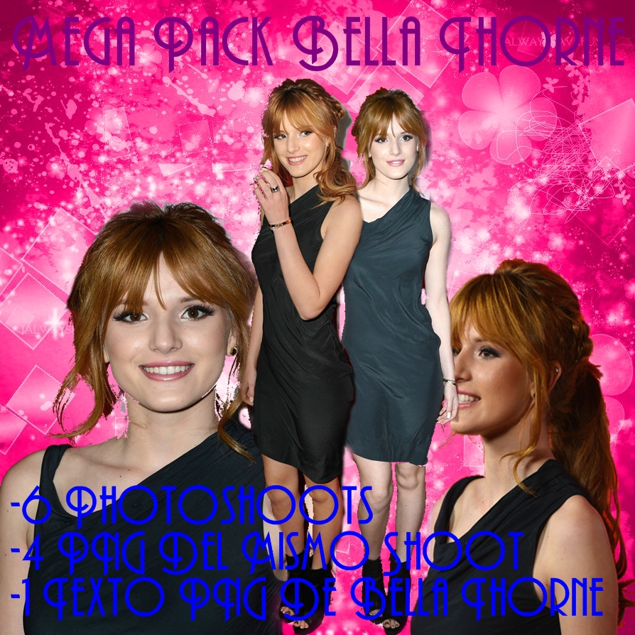 Mega Pack Bella Thorne by GinnieZswagger9965 on DeviantArt