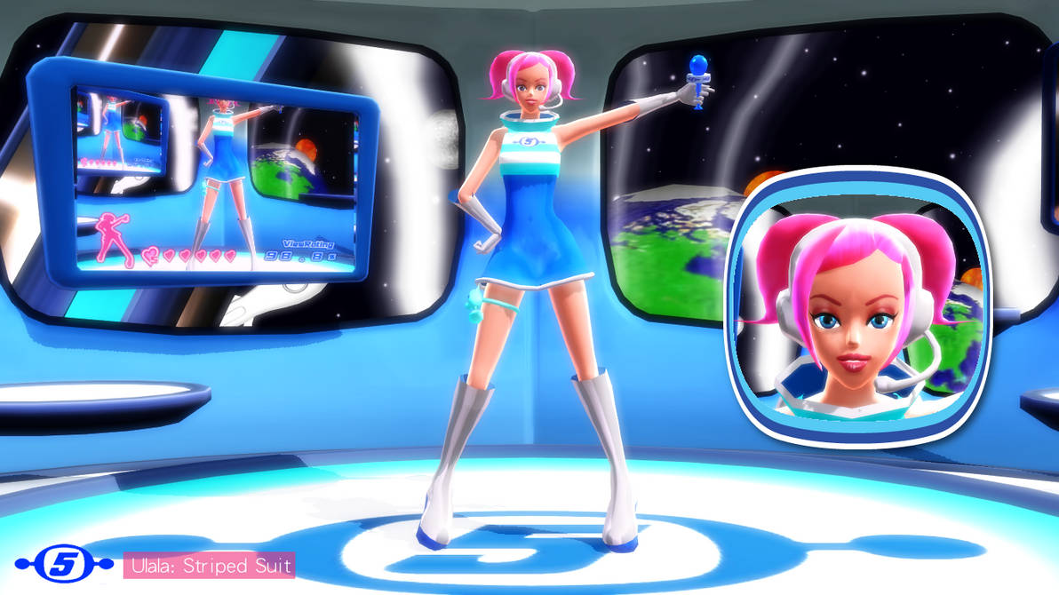 (MMD) Ulala: Striped Suit Download by SAB64 on DeviantArt