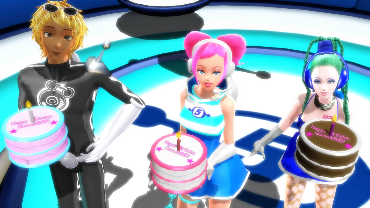 (MMD) Birthday Cake DL ~ Happy Birthday, GomoMMD! by SAB64 on DeviantArt