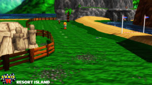 MMD Stage GreenHill (Sega tennis) DL1.0 by 495557939 on DeviantArt