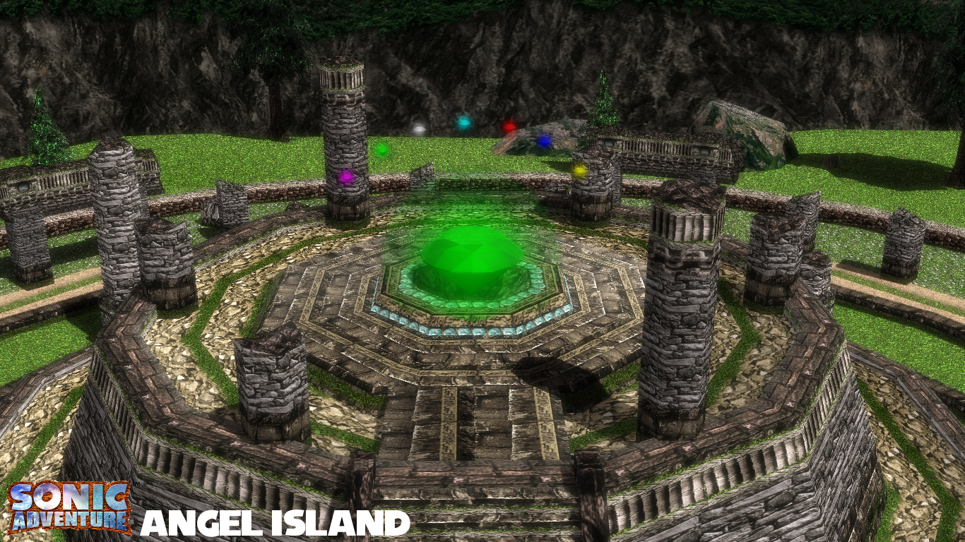 (MMD) Angel Island and Emeralds Download by SAB64 on DeviantArt