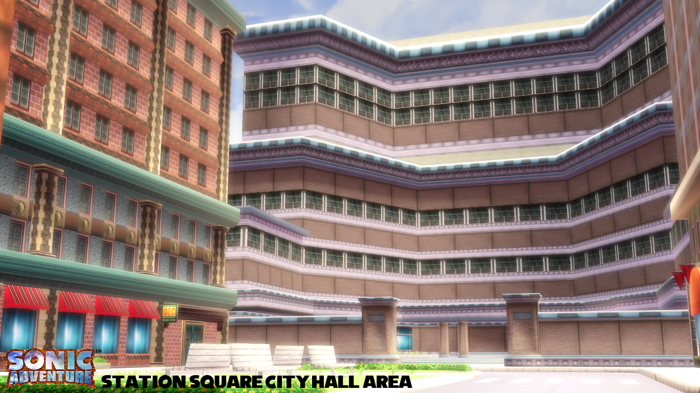 (MMD Stage) Station Square: City Hall Area DL by SAB64 on DeviantArt