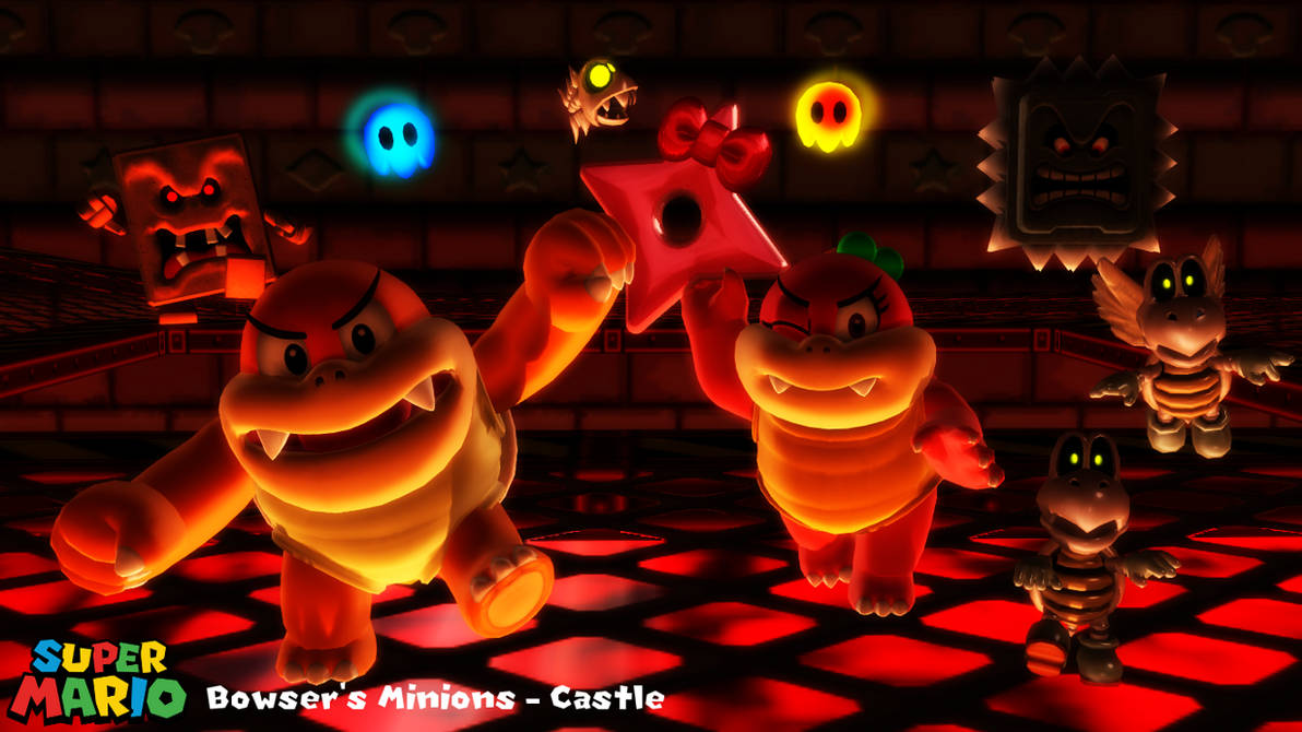 (MMD Model) Bowser's Minions - Castle Download by SAB64 on DeviantArt