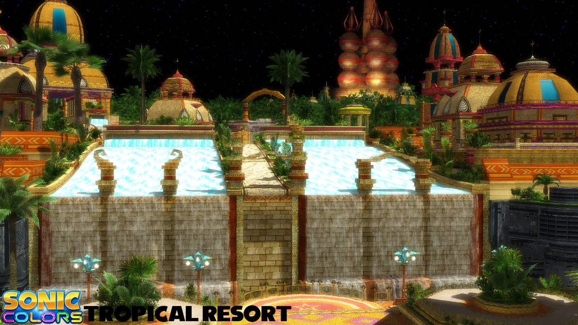 (MMD Stage) Tropical Resort Download by SAB64 on DeviantArt