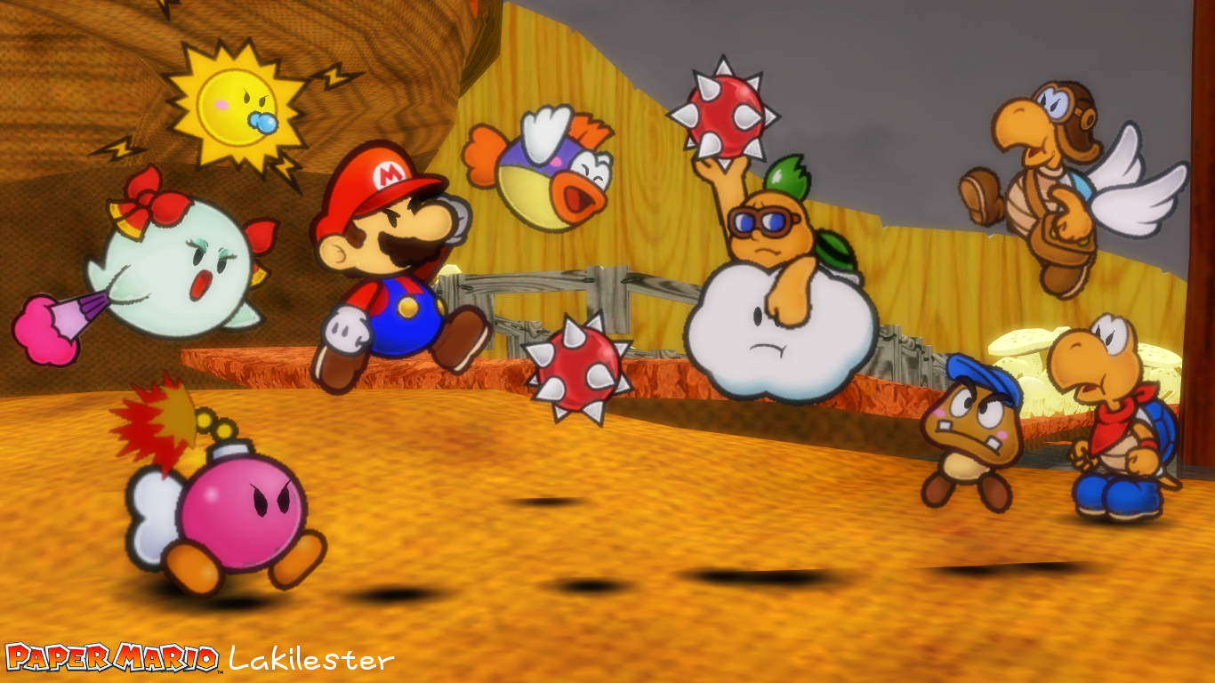 Paper Mario Lakilester