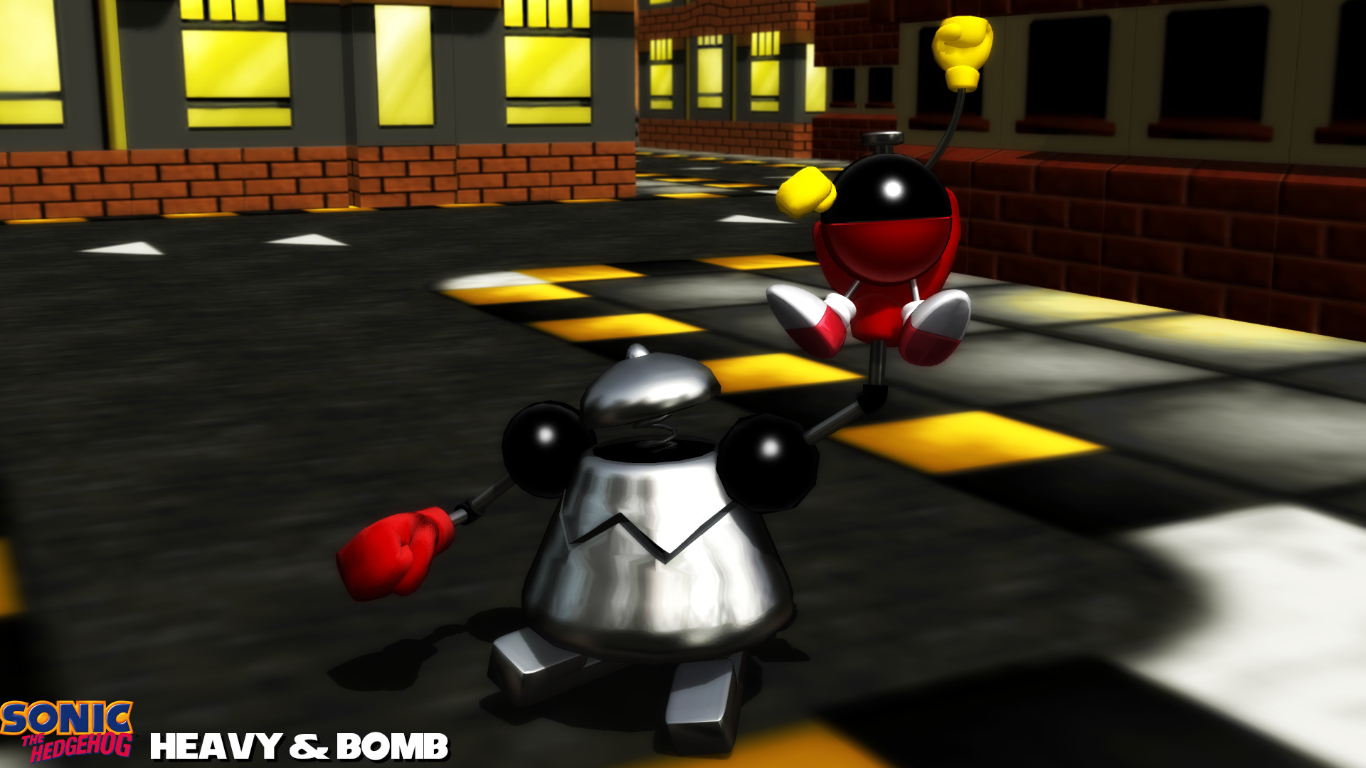 (MMD/Blender Model) Heavy and Bomb Download by SAB64 on DeviantArt