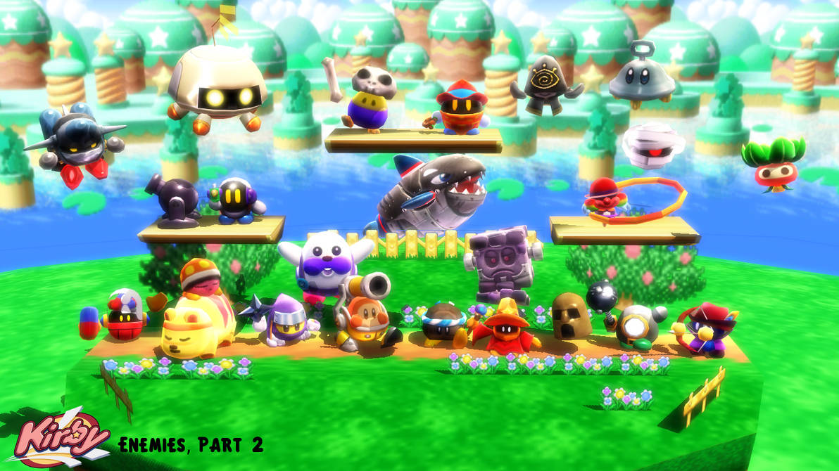 (MMD Model) Kirby Enemies, Part 2 Download by SAB64 on DeviantArt