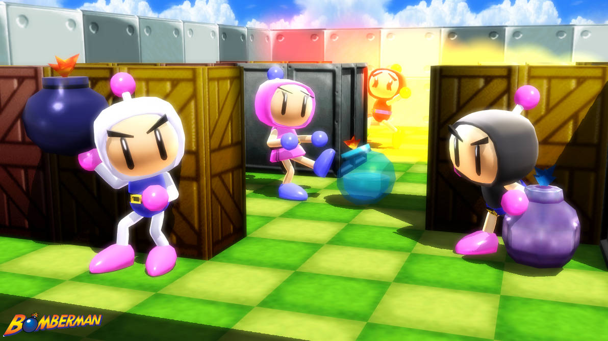 (MMD Models and Stage) Bomberman Set Download by SAB64 on DeviantArt