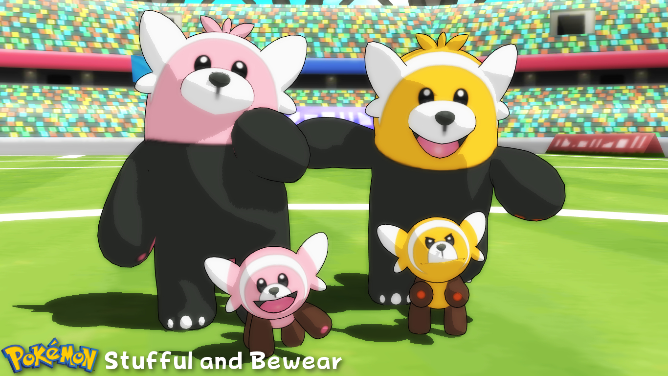 (MMD Model) Stufful and Bewear Download by SAB64 on DeviantArt