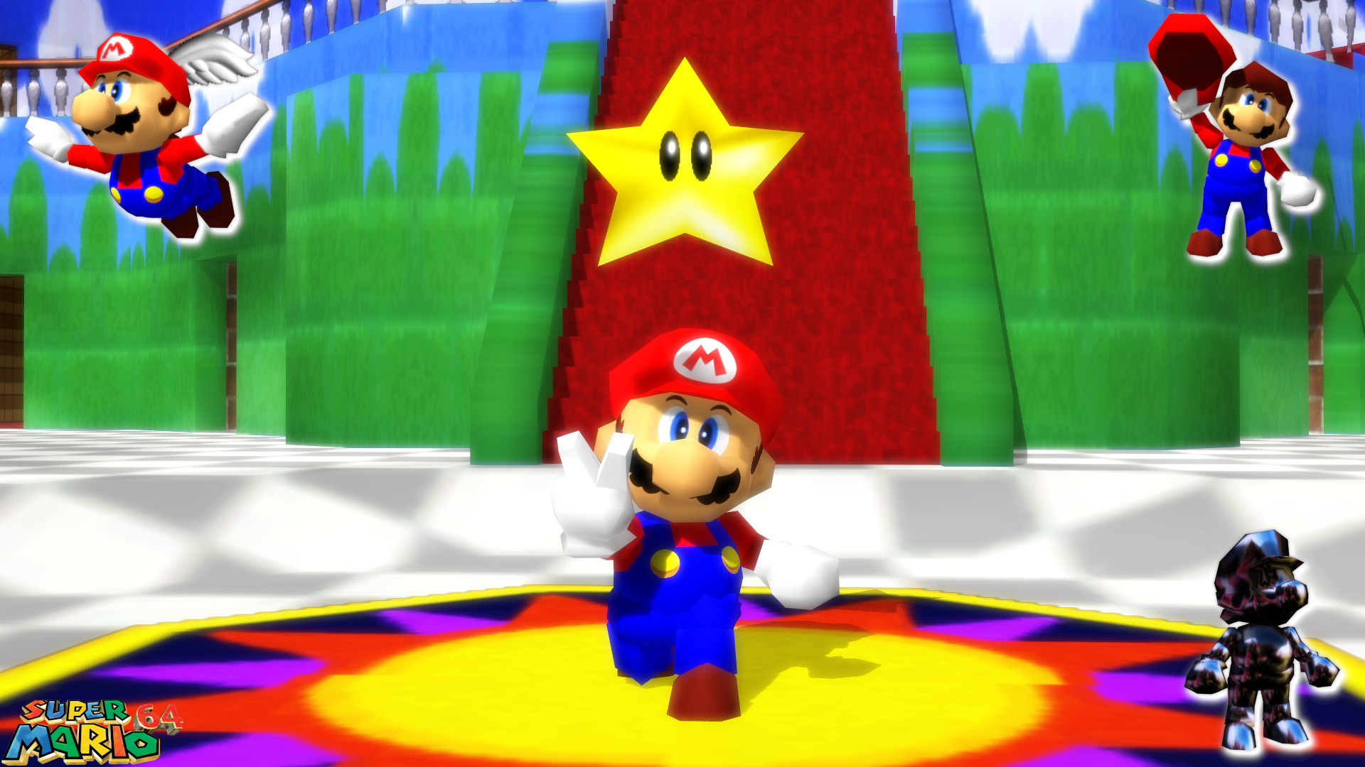 (MMD Model) Mario (Super Mario 64) Download by SAB64 on DeviantArt