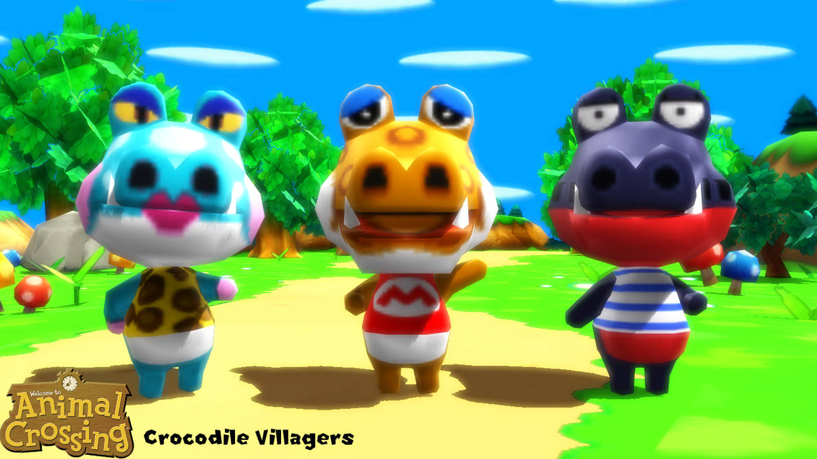 (MMD Model) Crocodile Villagers Download by SAB64 on DeviantArt