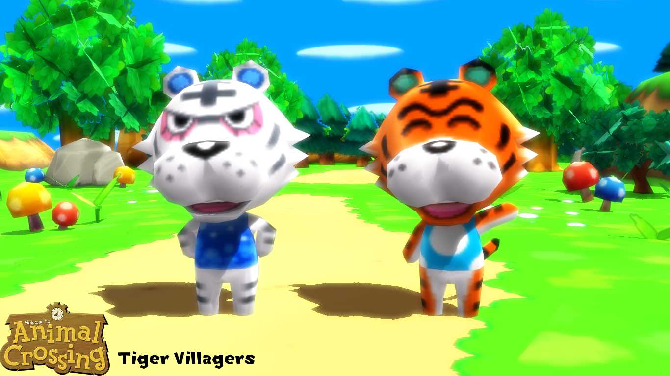 (MMD Model) Tiger Villagers Download by SAB64 on DeviantArt