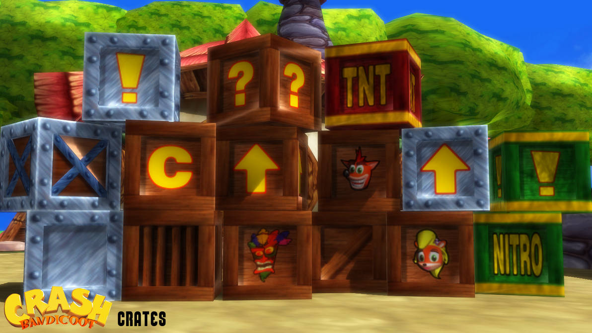 (MMD Model) Crates (Crash Bandicoot) Download by SAB64 on DeviantArt
