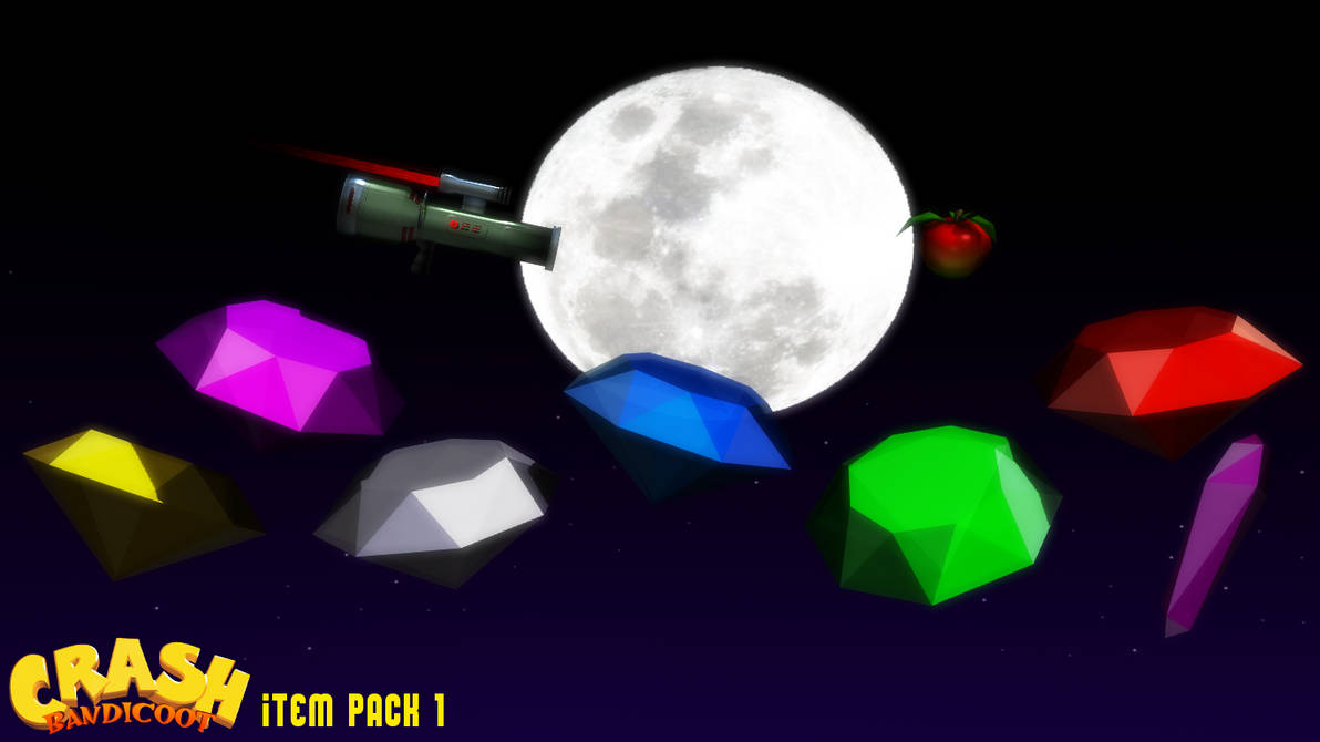 (MMD Model) Crash Item Pack 1 Download by SAB64 on DeviantArt