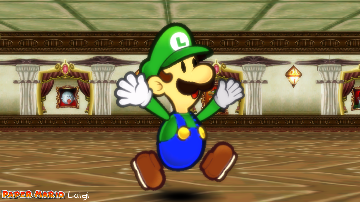 (MMD Model) Paper Luigi Download by SAB64 on DeviantArt