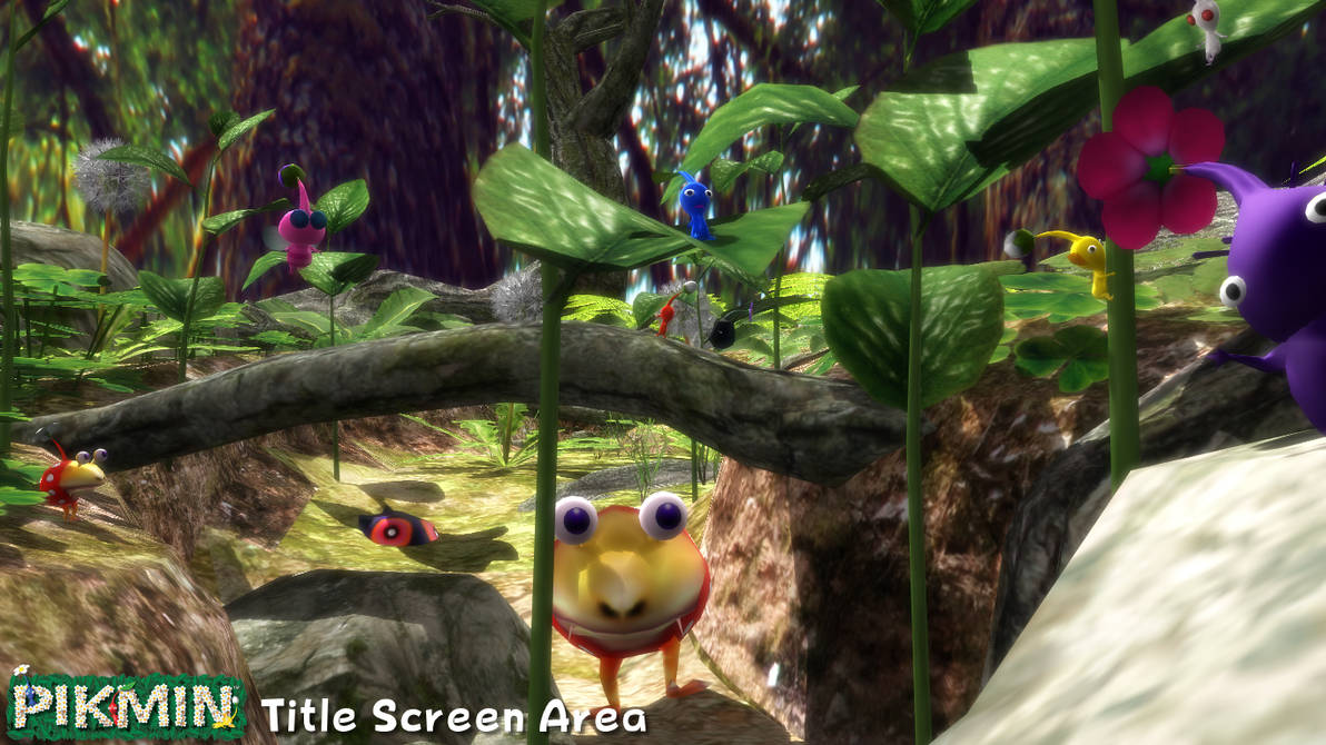 (MMD Stage) Pikmin 3 Title Screen Area Download by SAB64 on DeviantArt