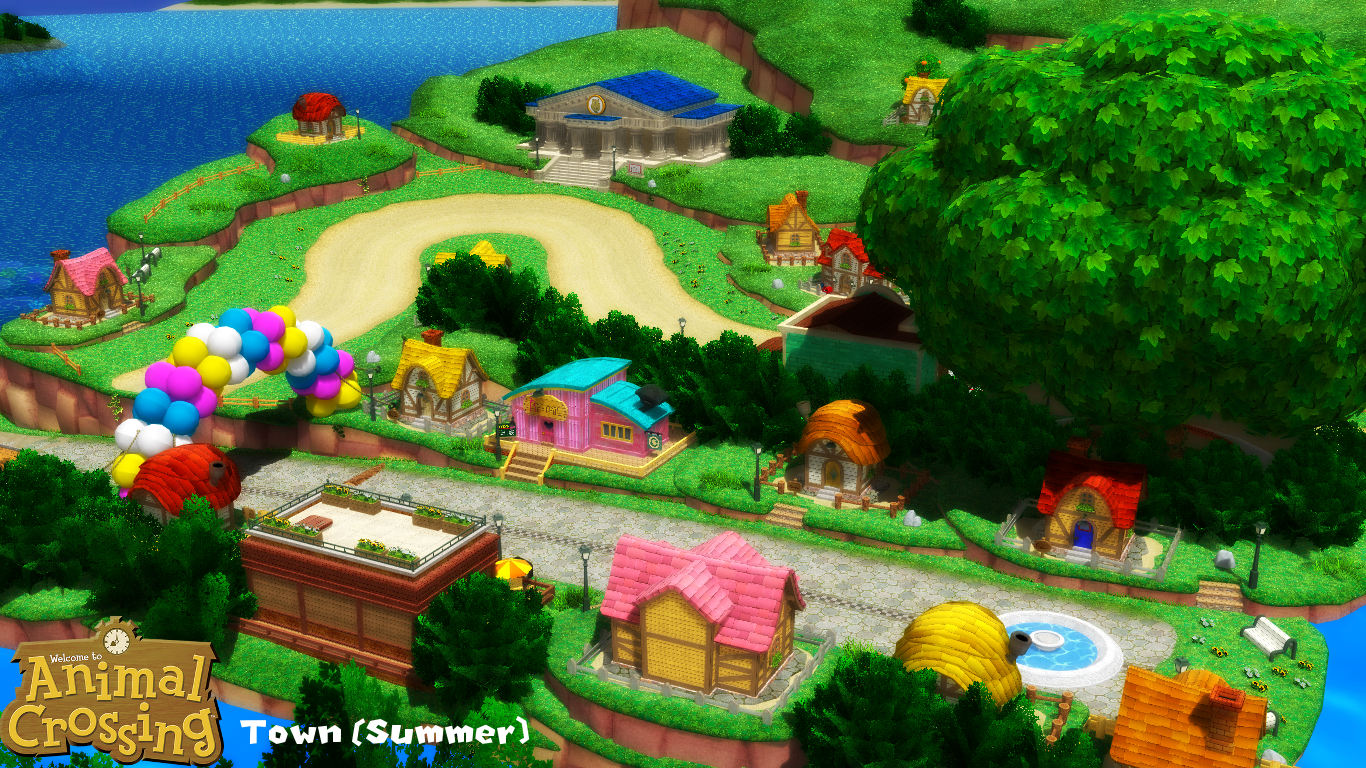 (MMD Stage) Town - Summer Download by SAB64 on DeviantArt