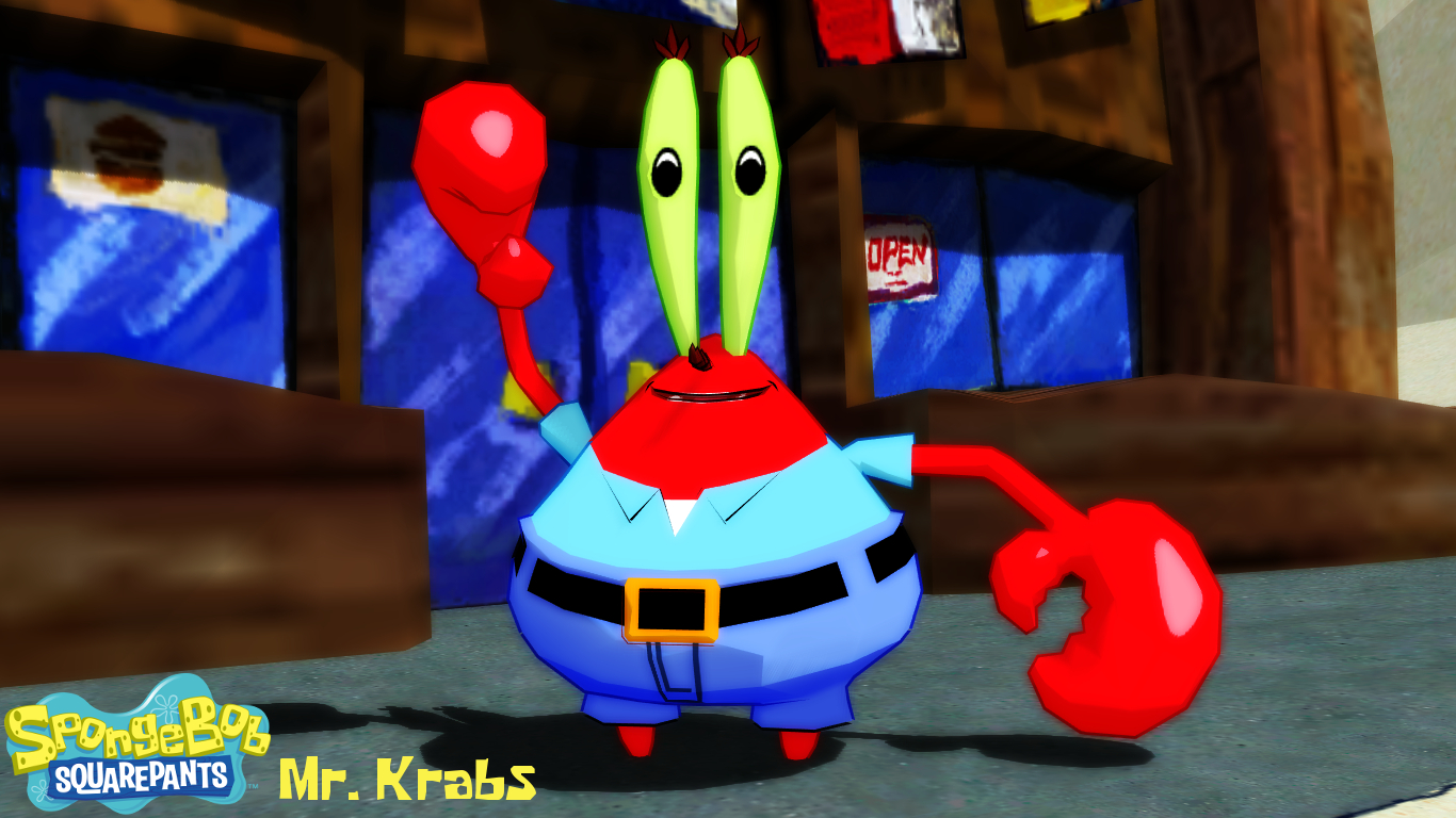 (MMD Model) Mr. Krabs Download by SAB64 on DeviantArt