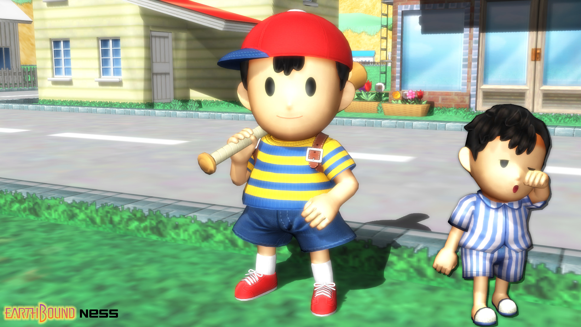 (MMD Model) Ness Download by SAB64 on DeviantArt