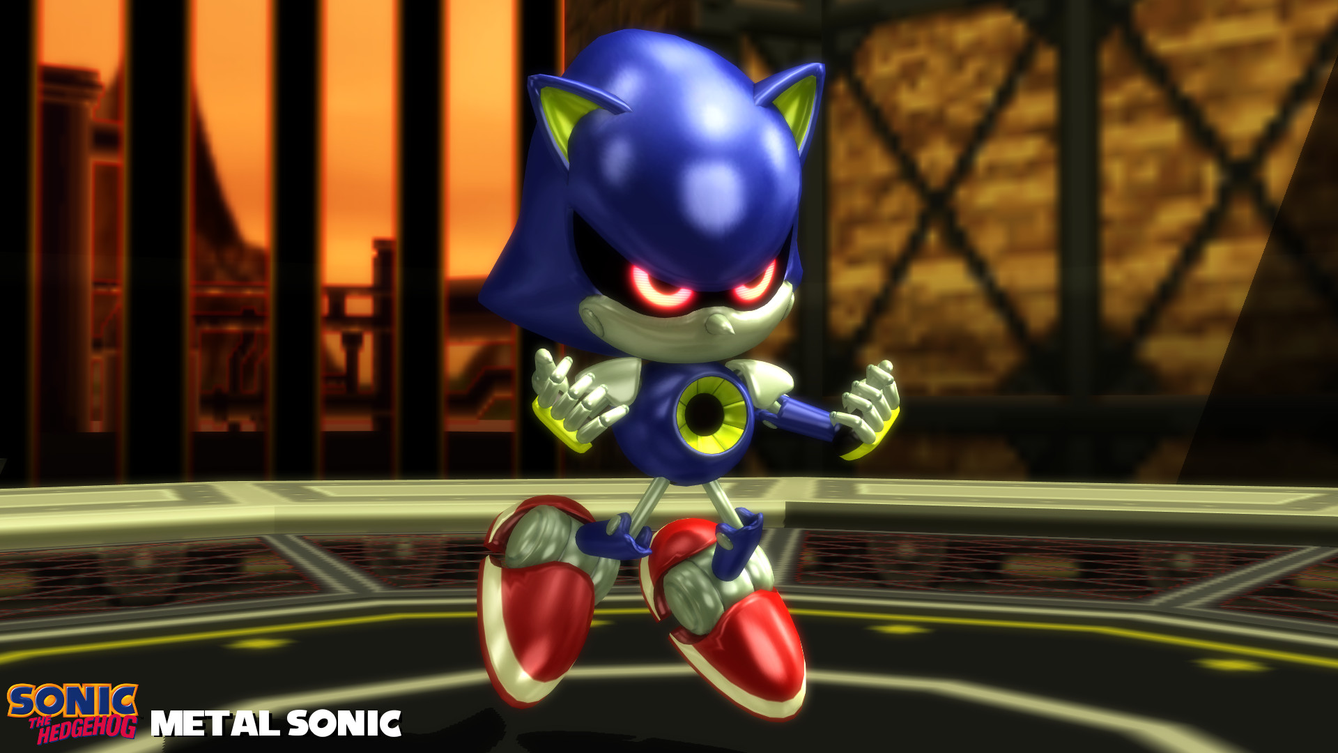(MMD/FBX Model) Metal Sonic (Classic) Download by SAB64 on DeviantArt