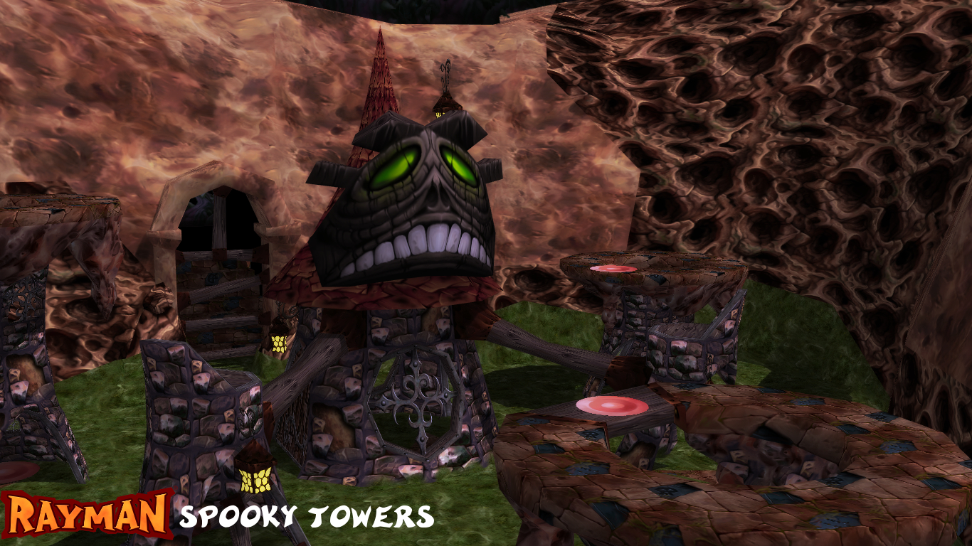 (MMD/OBJ Stage) Spooky Towers Download by SAB64 on DeviantArt