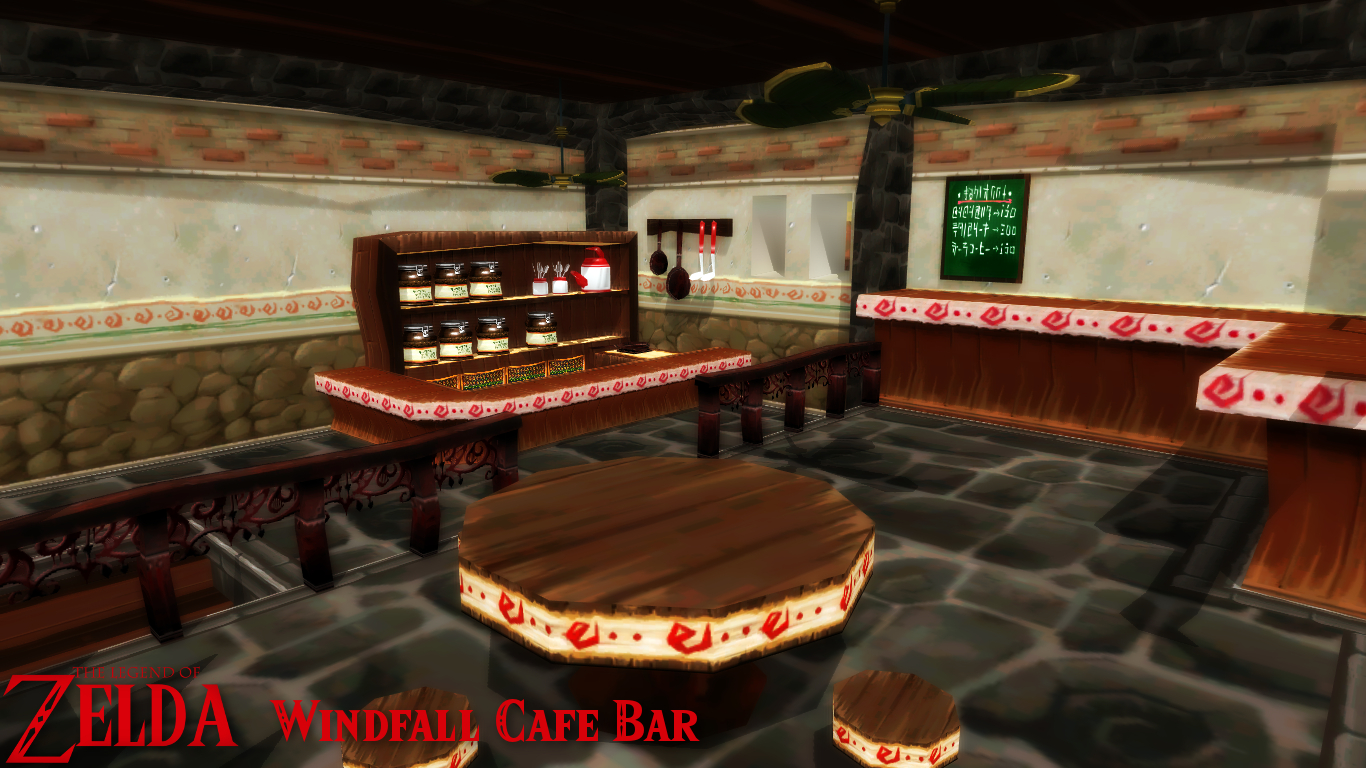 (MMD/FBX Stage) Windfall Cafe Bar Download by SAB64 on DeviantArt