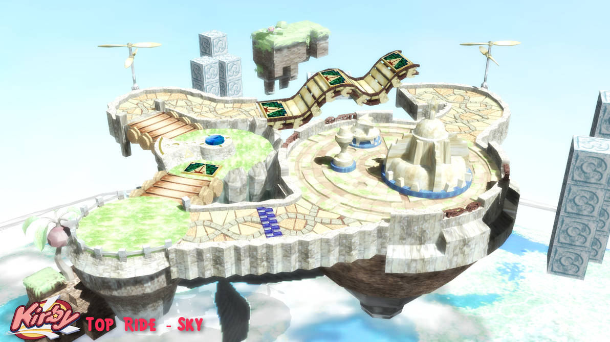 (MMD/OBJ Stage) Top Ride - Sky Download by SAB64 on DeviantArt
