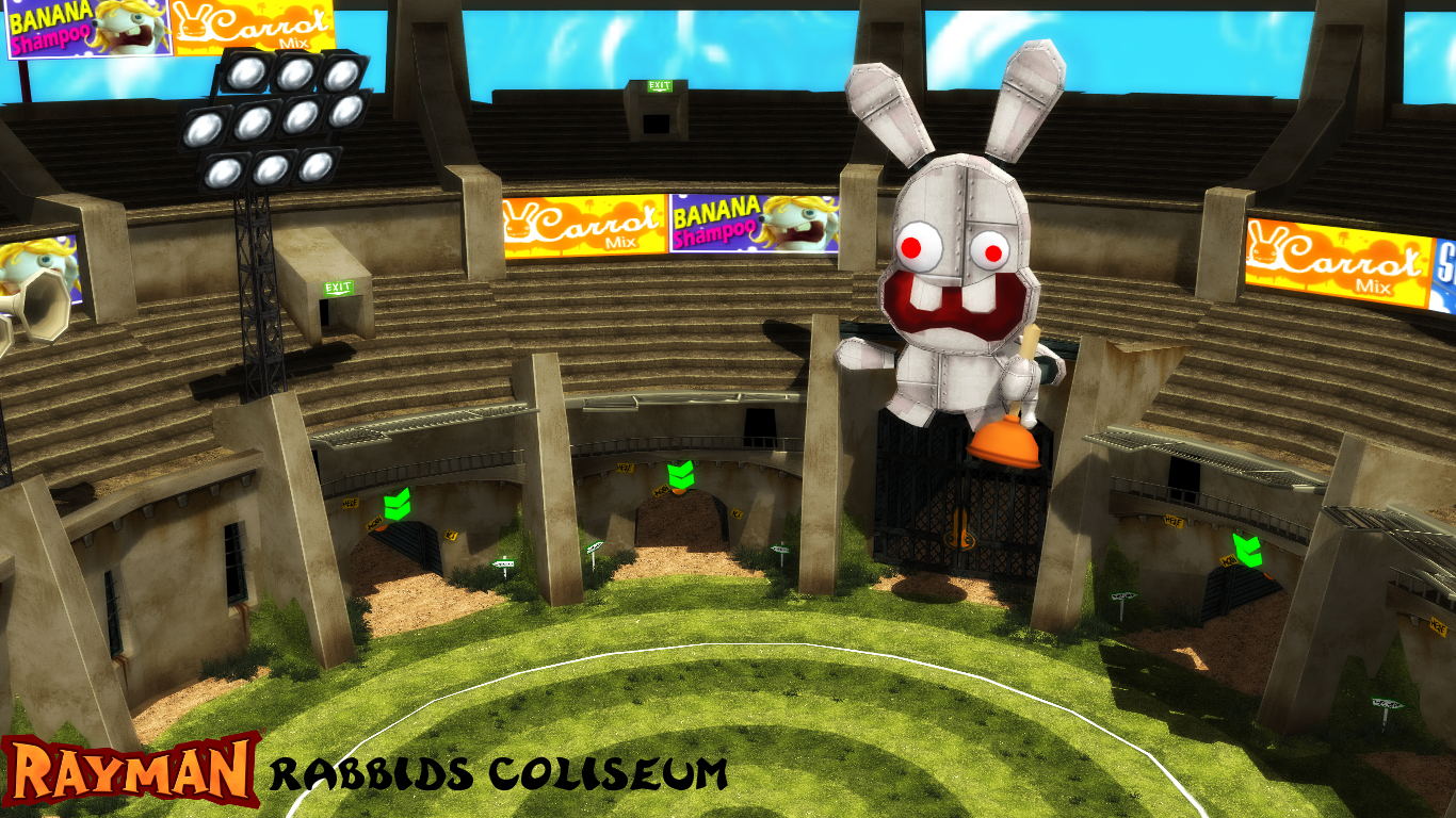(MMD/FBX Stage) Rabbids Coliseum Download by SAB64 on DeviantArt