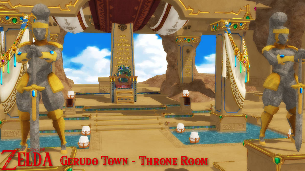 (MMD Stage) Gerudo Town - Throne Room Download by SAB64 on DeviantArt