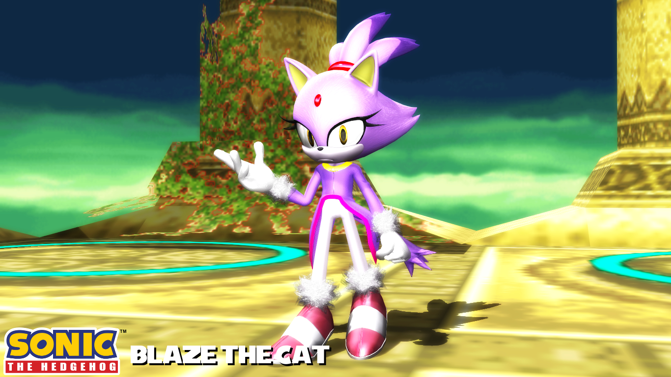(MMD Model) Blaze the Cat Download by SAB64 on DeviantArt