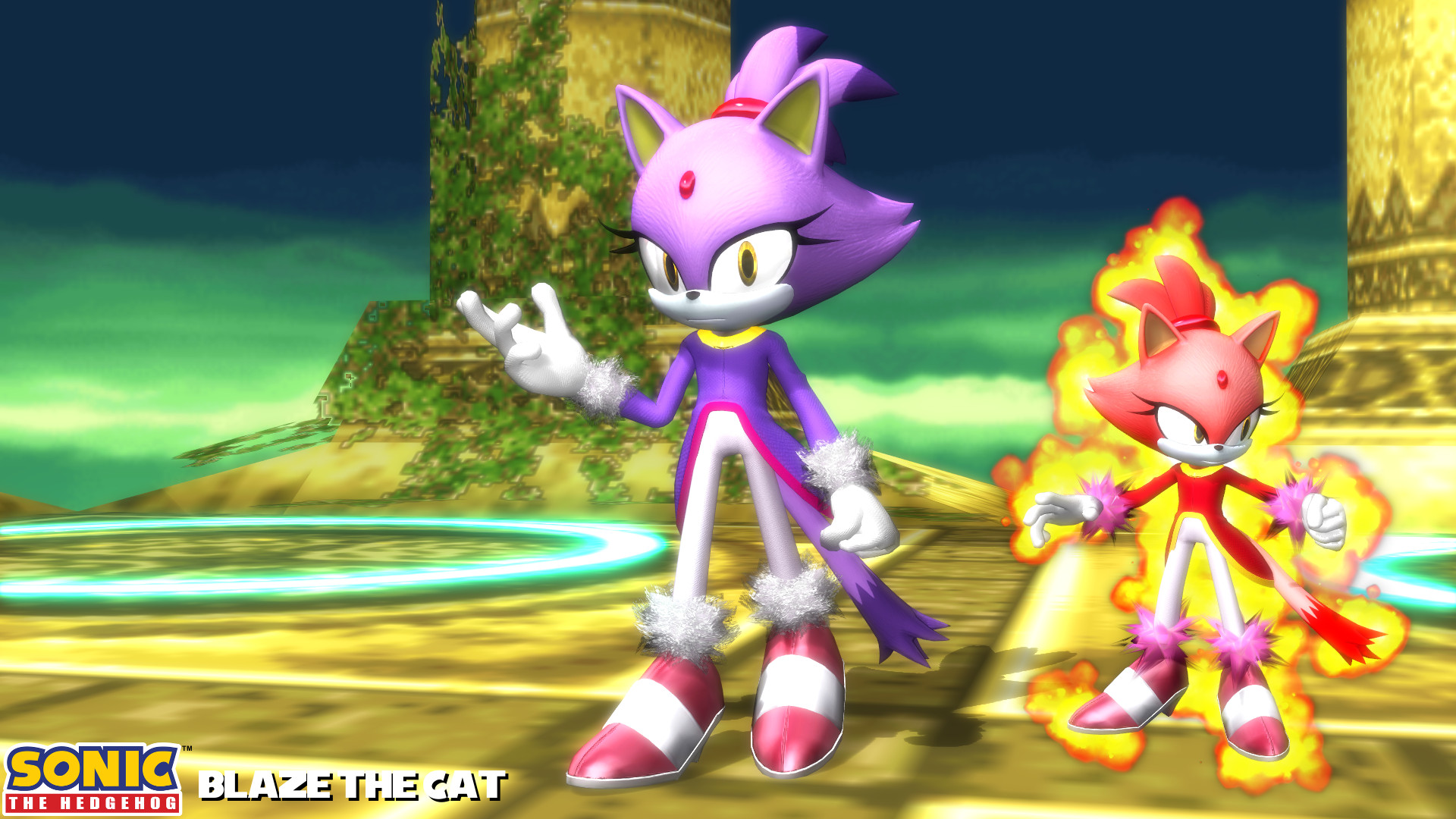 Blaze The Cat Sonic Generations