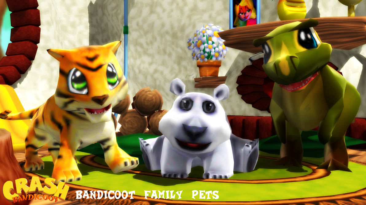 (MMD/XPS Model) Bandicoot Family Pets Download by SAB64 on DeviantArt