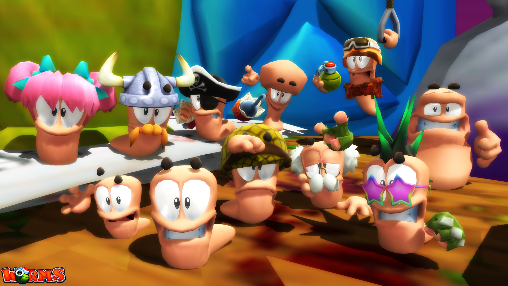 (MMD Model) Worms Download by SAB64 on DeviantArt